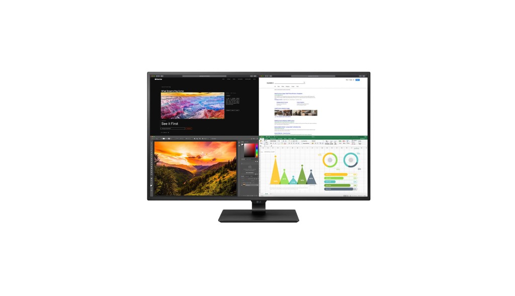 LG 43UN700 UHD 4K 42.5'' IPS Display Monitor HDR10 USB Type-C Rich Bass ...