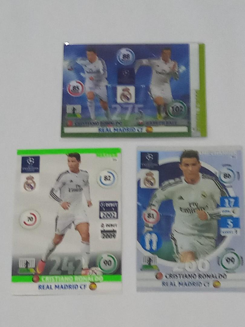 Limited edition Cristiano Ronaldo Soccer cards (3 cards set), Hobbies ...