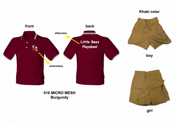 Little Beez Playskool Uniform, Babies & Kids, Babies & Kids Fashion on ...