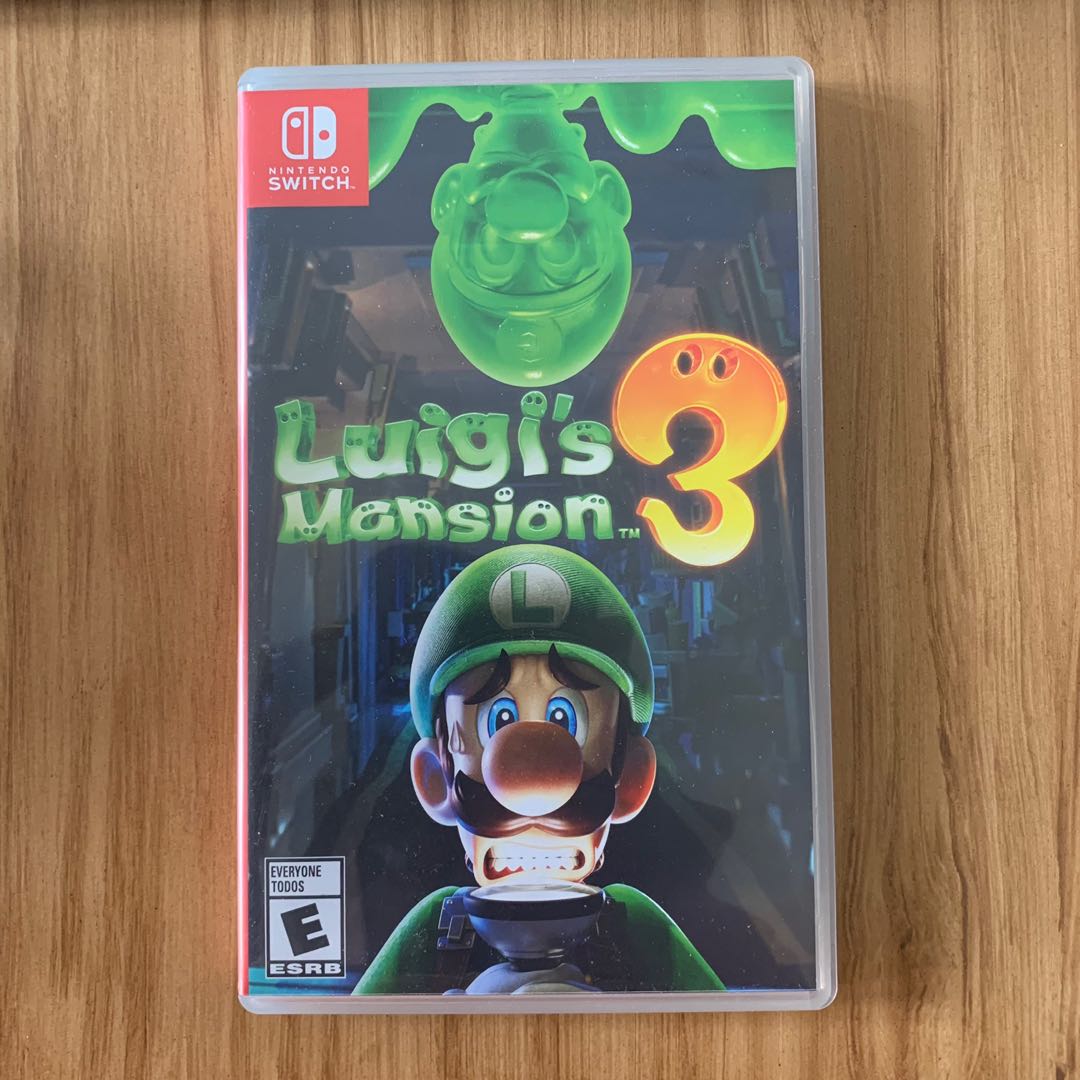 Luigi’s Mansion 3 Nintendo Switch Game, Video Gaming, Video Games ...