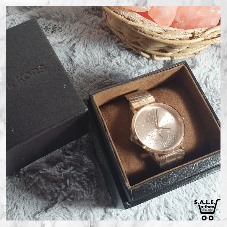 Michael Kors MK3621 Jaryn Pink Dial, Luxury, Watches on Carousell