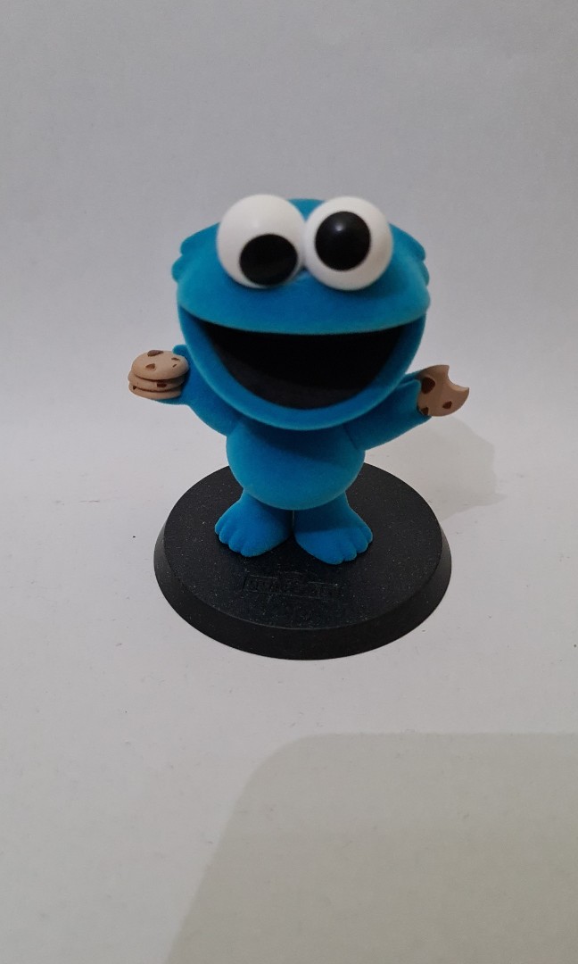 Mighty Jaxx Sesame Street (cookie monster flocked), Hobbies & Toys ...
