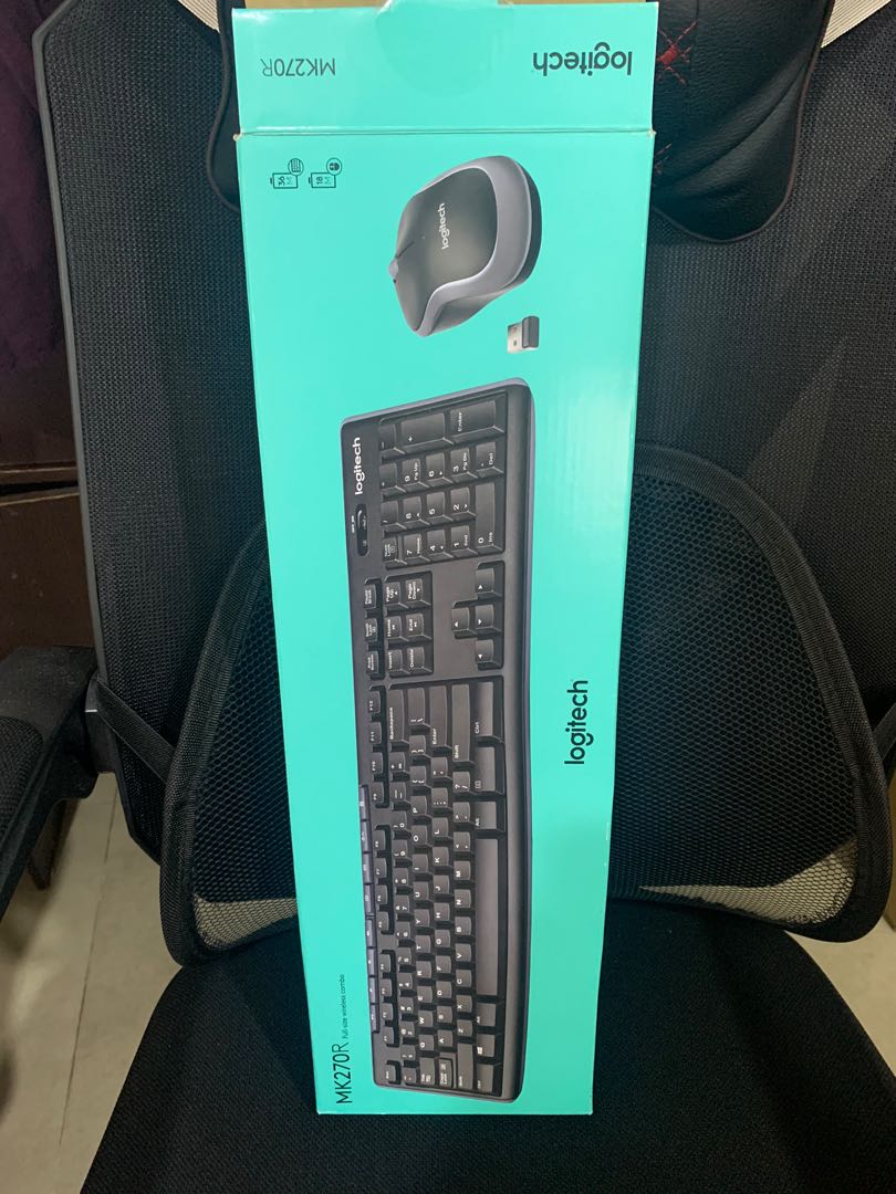 Mk270r Logitech Mouse And Keyboard Computers And Tech Parts And Accessories Computer Keyboard On