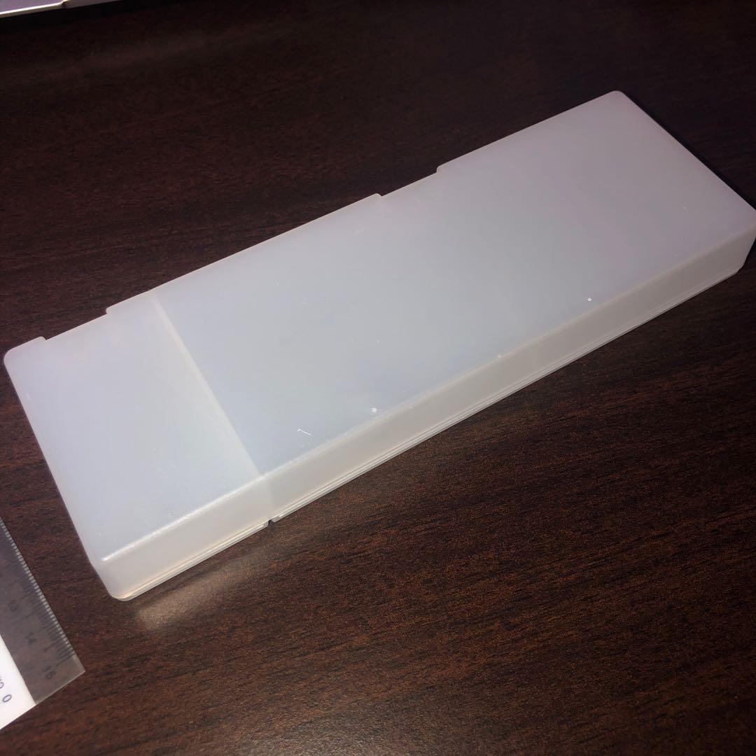 Muji Clear Pencil Case Box, Hobbies & Toys, Stationery & Craft ...