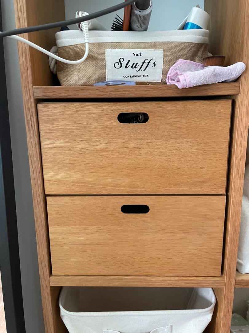 Muji stacking shelf set, Furniture & Home Living, Furniture, Shelves ...