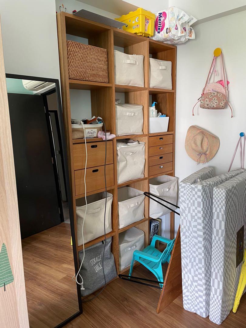 Muji stacking shelf set, Furniture & Home Living, Furniture, Shelves ...