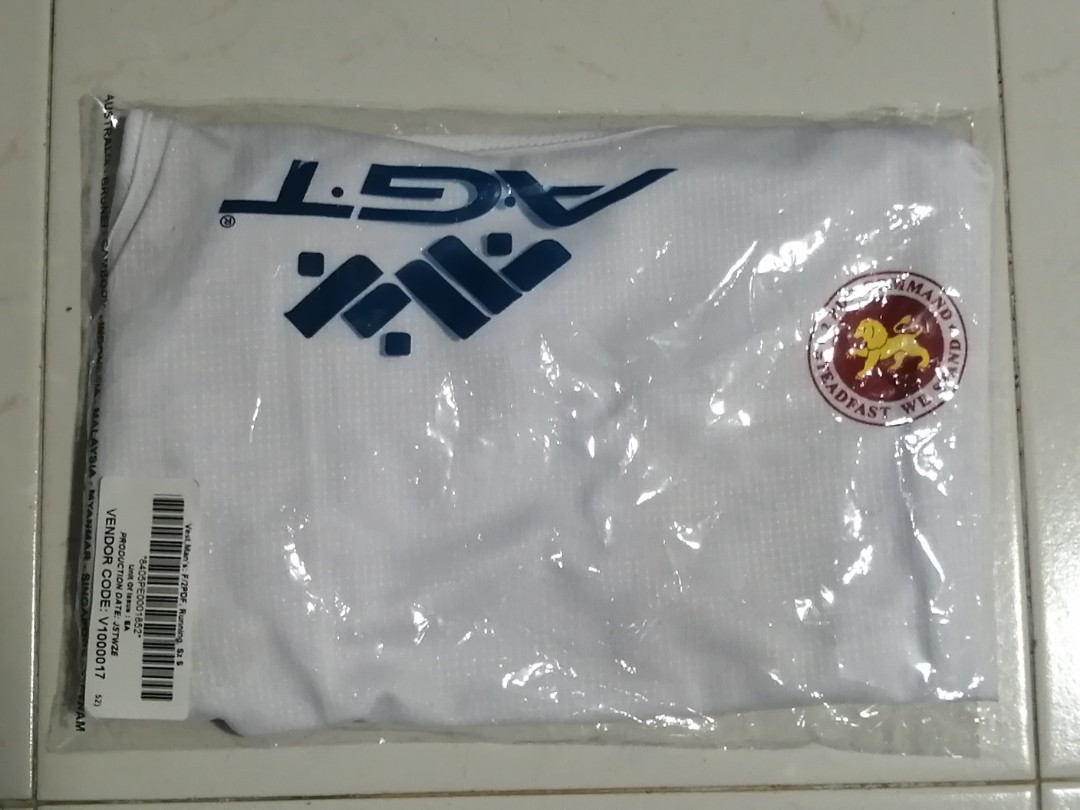 New SAF 2PDF Singlet Top/Running Vest, Men's Fashion, Tops & Sets ...