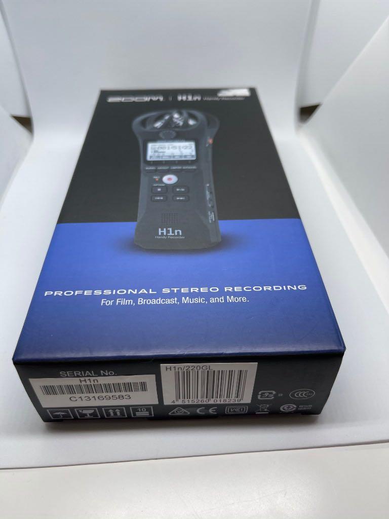 [NEW] Zoom H1 n Portable Recorder with Onboard X/Y Microphone ...