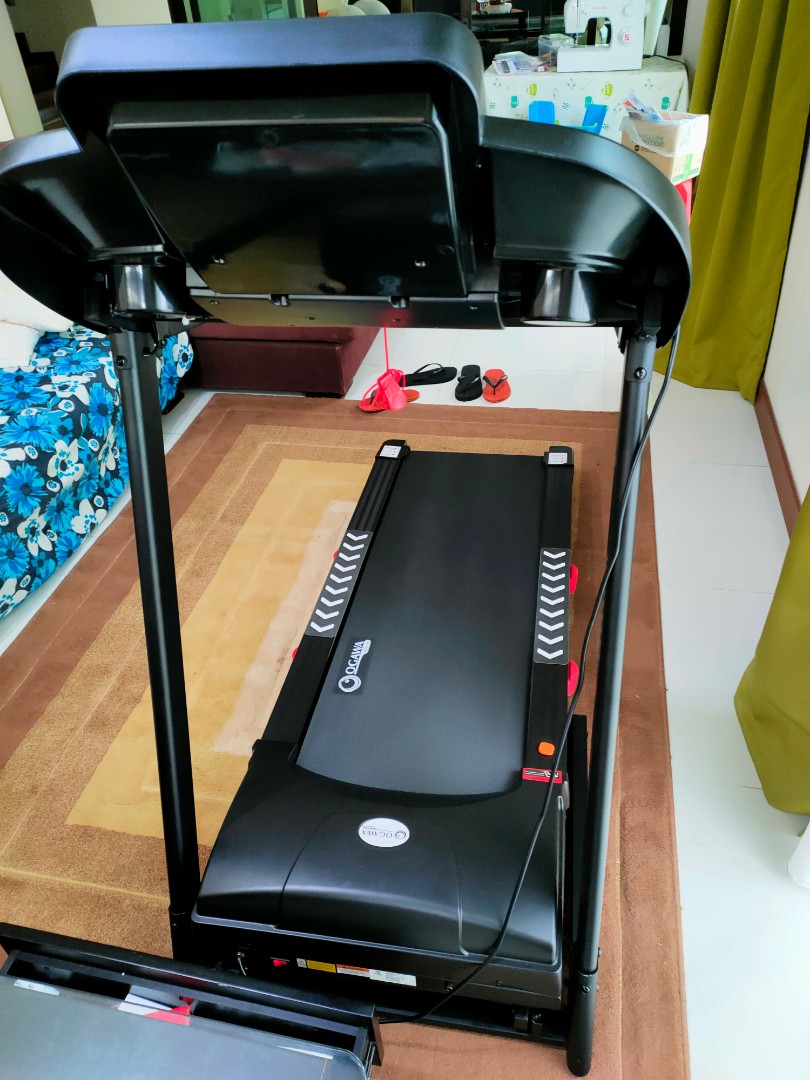 OGAWA Trek Pro T7.3 Treadmill, Sports Equipment, Exercise & Fitness ...