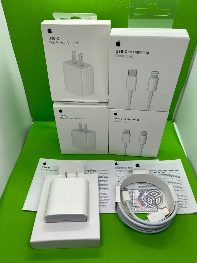 Original 20watts, 18watts & USB-C Cable for iphone 11 to iphone 12 pro ...