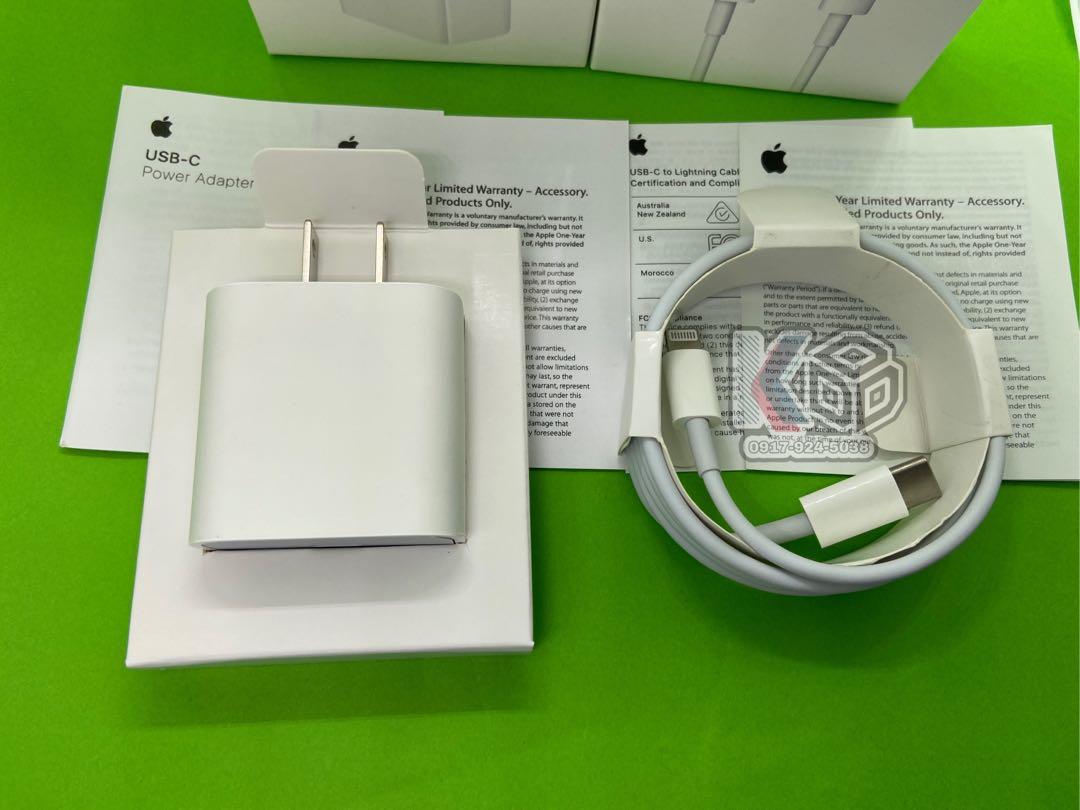 Original 20watts, 18watts & USB-C Cable for iphone 11 to iphone 12 pro ...