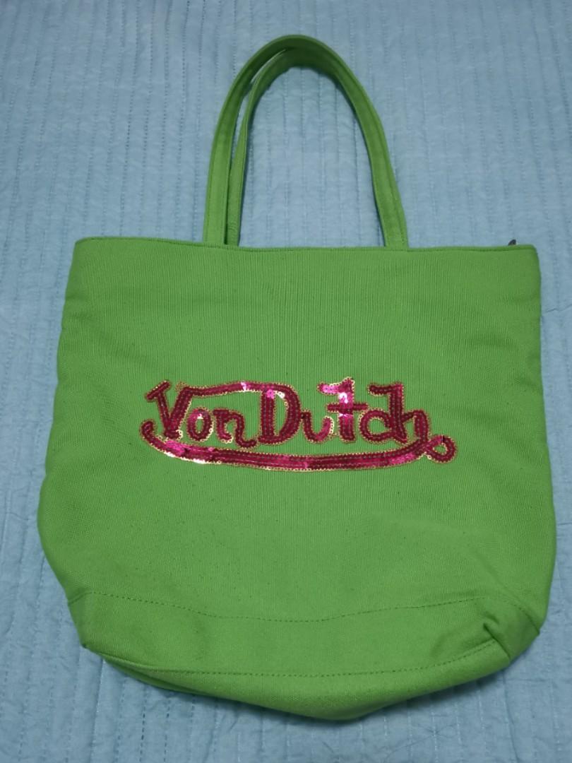 Original Von Dutch Tote Bag, Women's Fashion, Bags & Wallets, Tote Bags ...