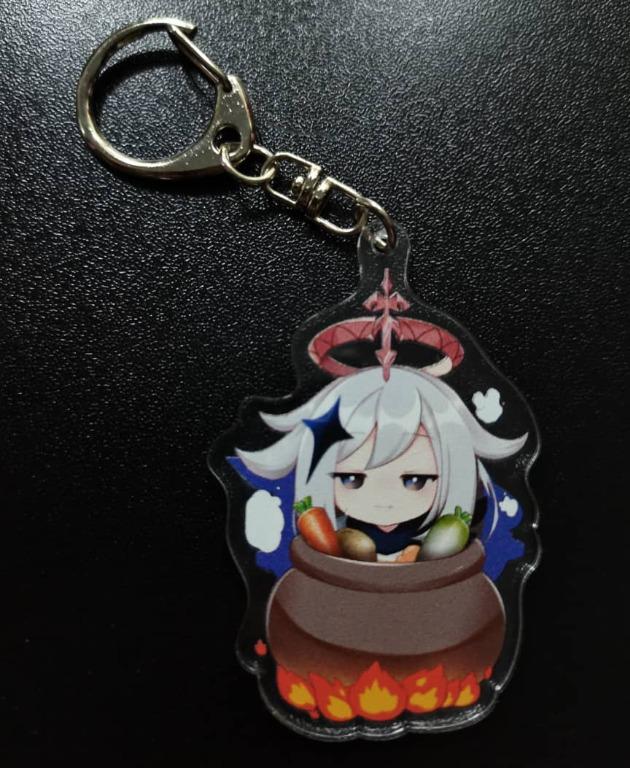 Paimon Emergency Food Genshin Impact Fanart Anime Mihoyo Acrylic ...