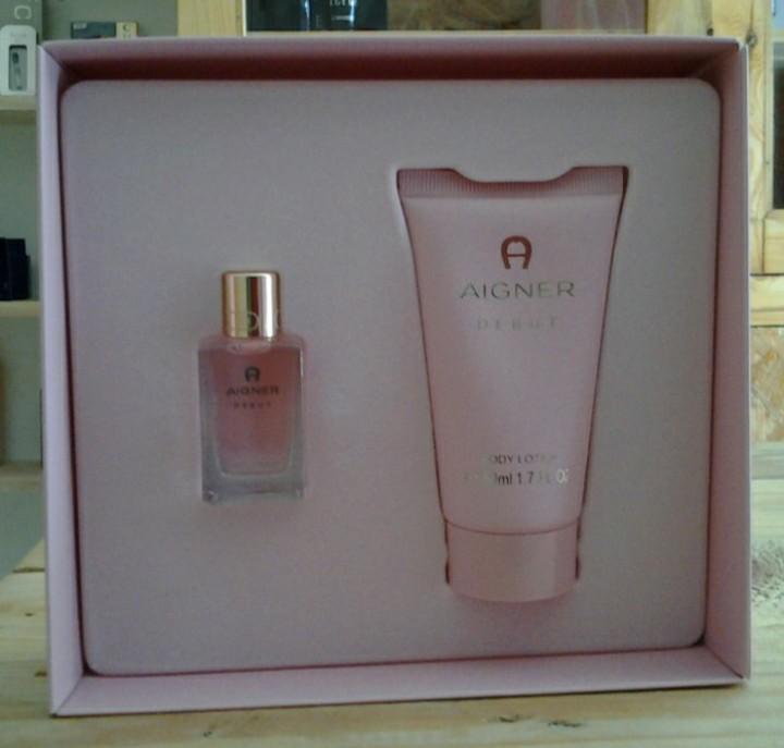 Parfum aigner debut original set, Kesehatan & Kecantikan, Parfum, Kuku ...