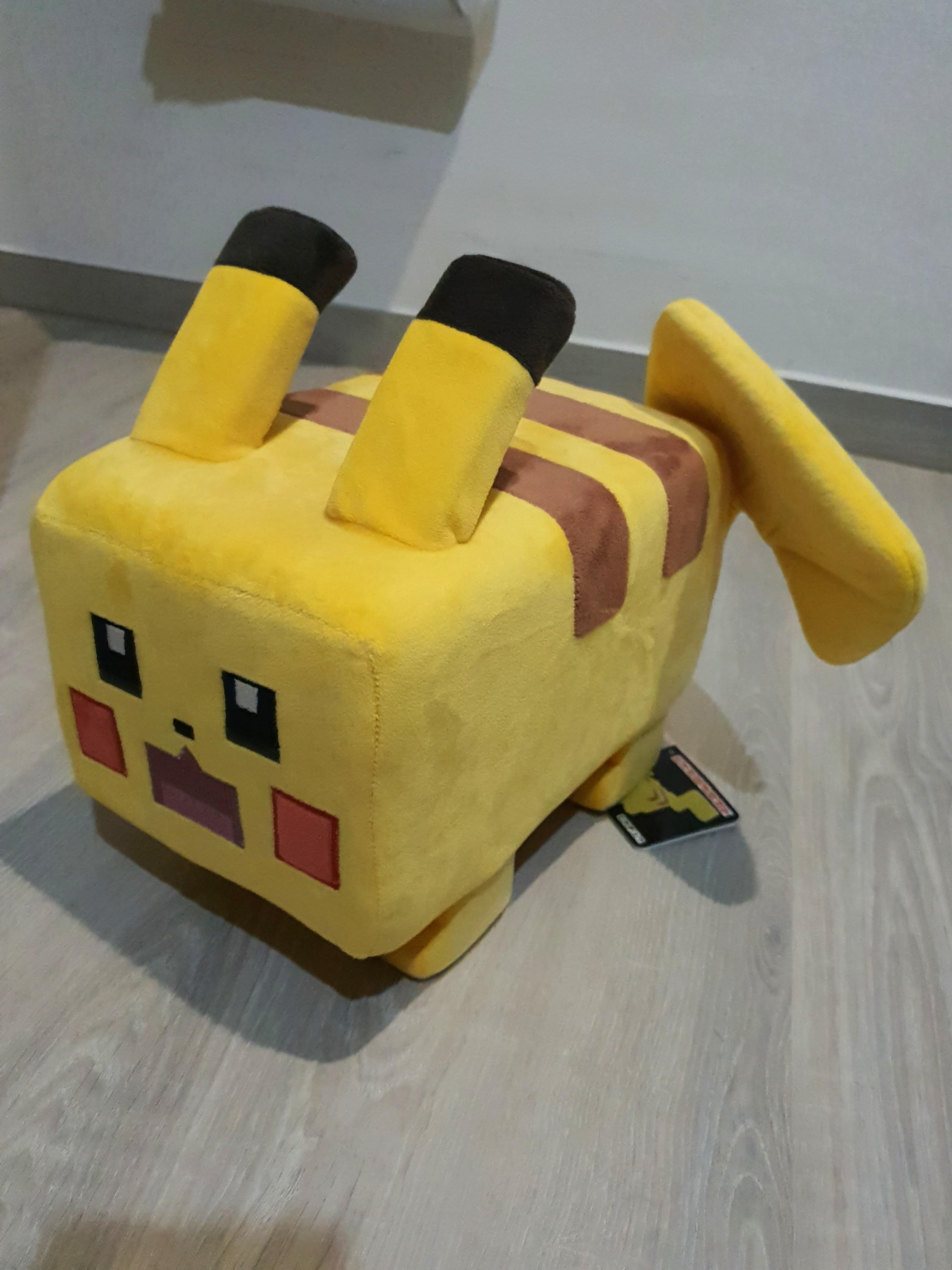 Pokemon Quest Cube/Blocky Pikachu Large Ver. plush/soft toy (Pokémon ...