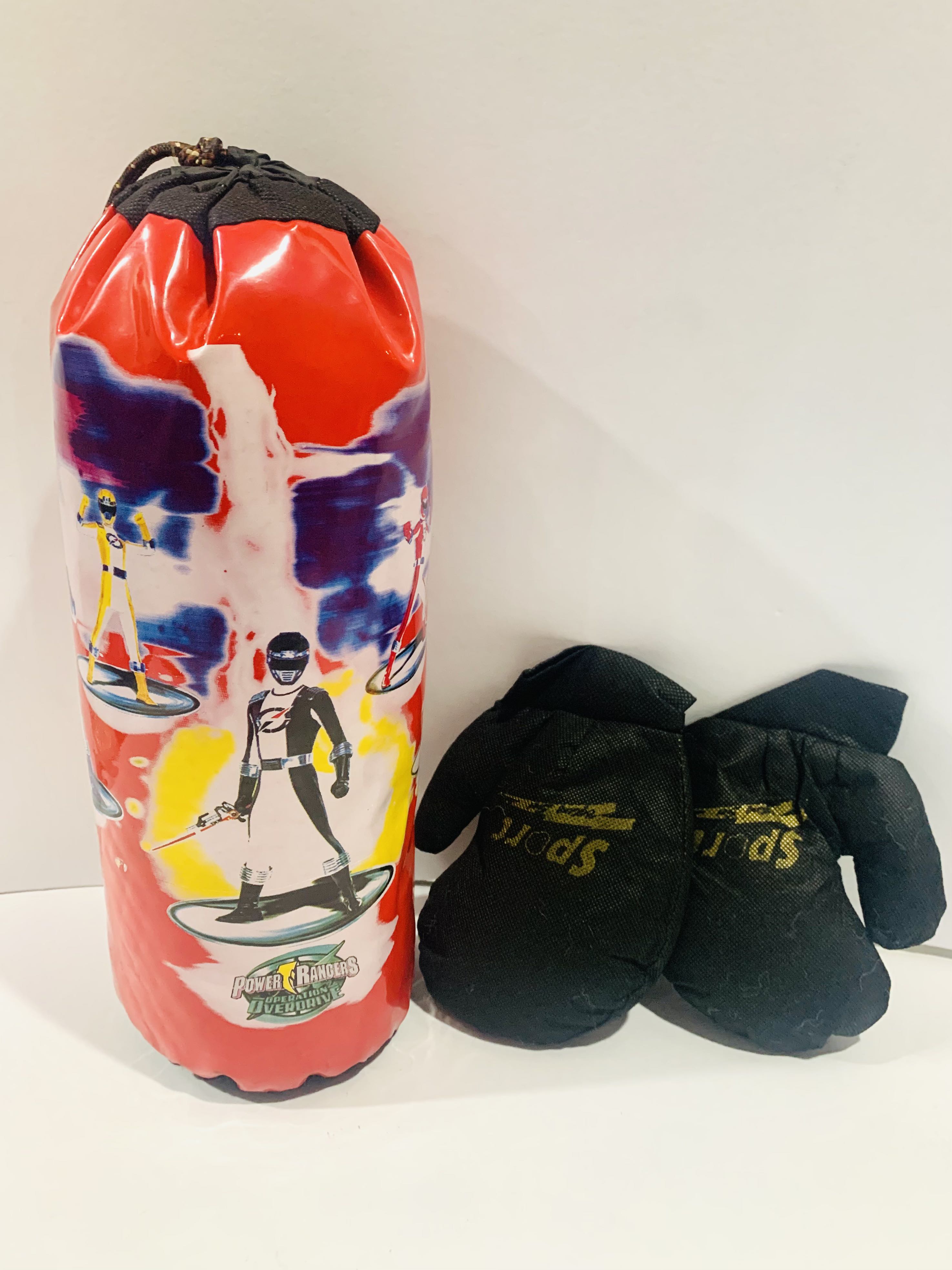 Power Rangers Punching Bag and Gloves for little boys, Hobbies & Toys ...