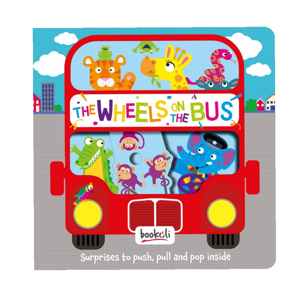 Push, Pull, Slide - The wheels on the Bus, Hobbies & Toys, Books ...