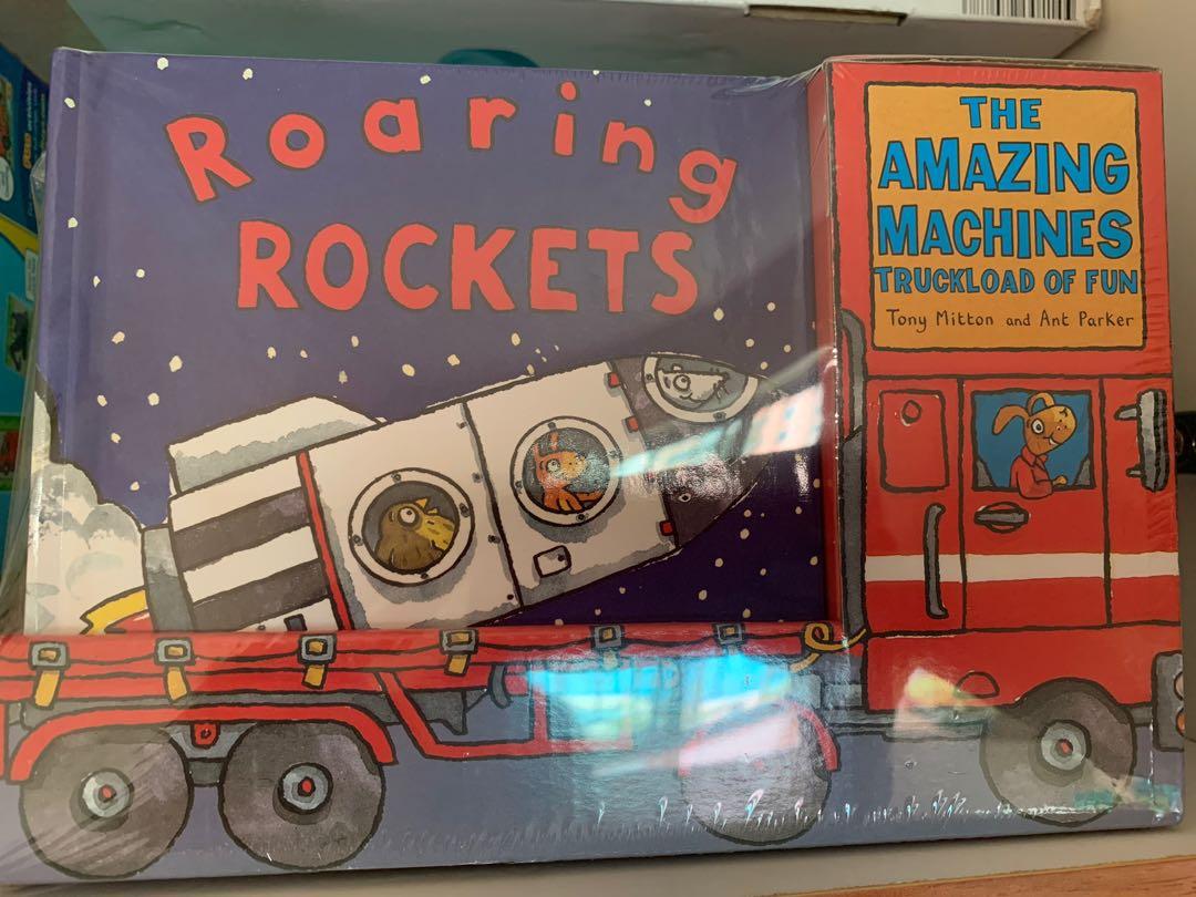 Set of amazing vehicles books by tony mitton, Hobbies & Toys, Books ...