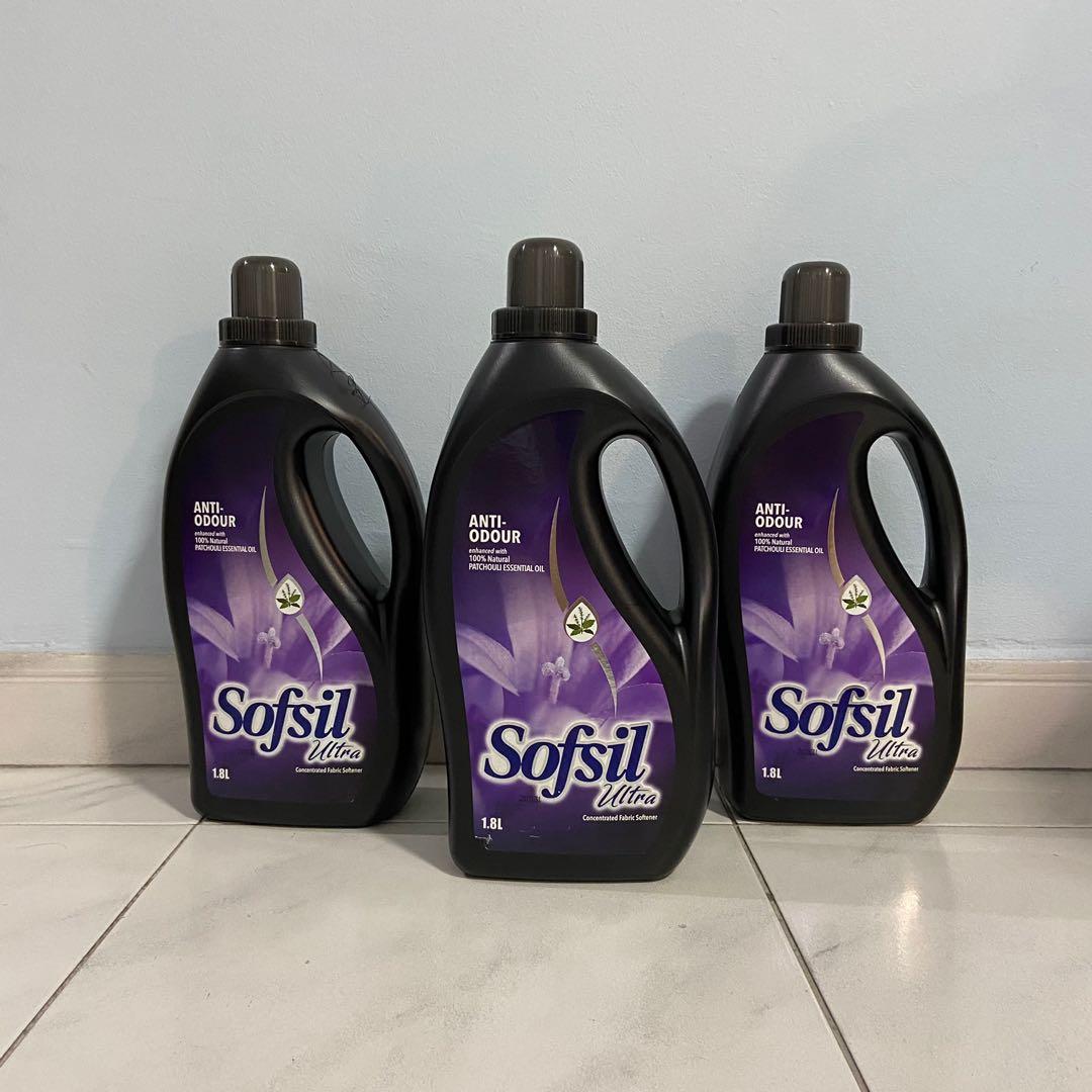 Sofsil Ultra anti-odour concentrated fabric softener, Furniture & Home ...