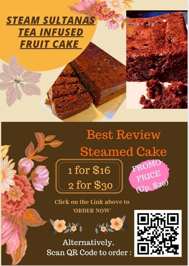 Steam Infusion Fruit Cake, Food & Drinks, Packaged & Instant Food on ...
