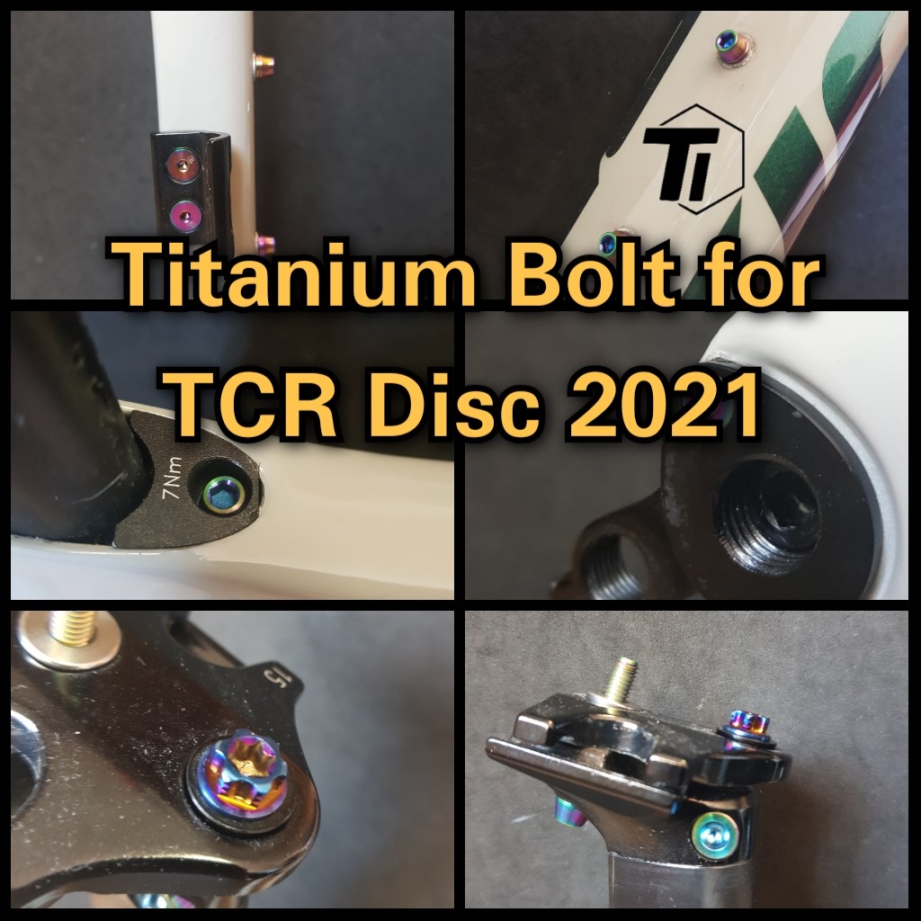 Titanium Bolt Upgrade kit Giant TCR 2024 | Advanced Disc 2021 2022 ...