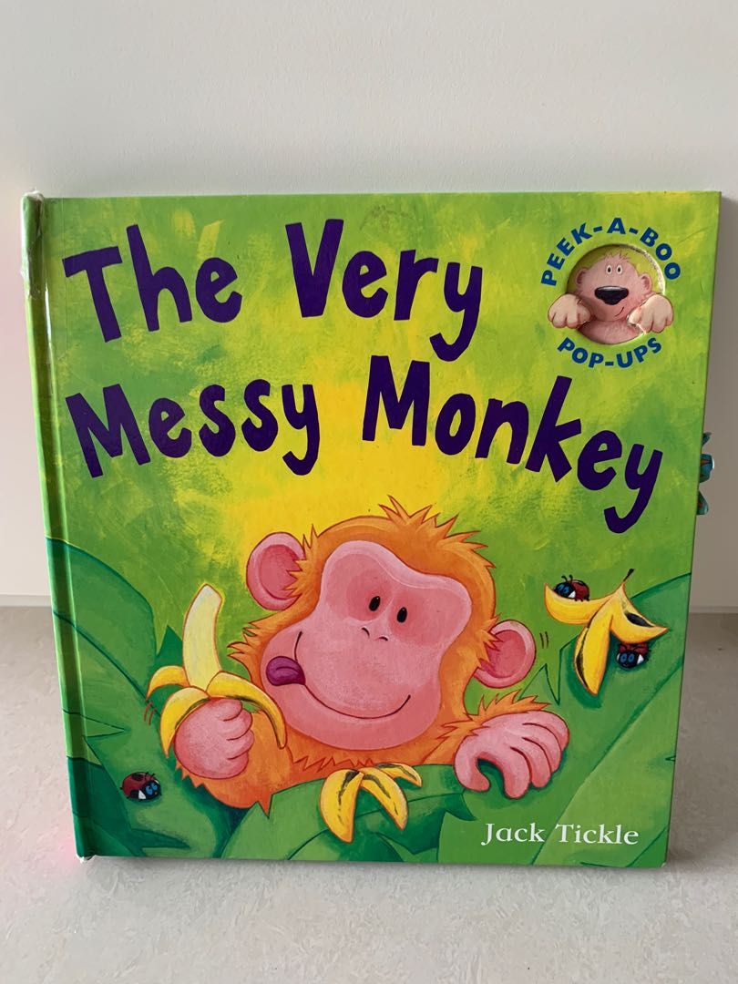 The Very Messy Monkey - Pop Up Fun, Hobbies & Toys, Books & Magazines ...