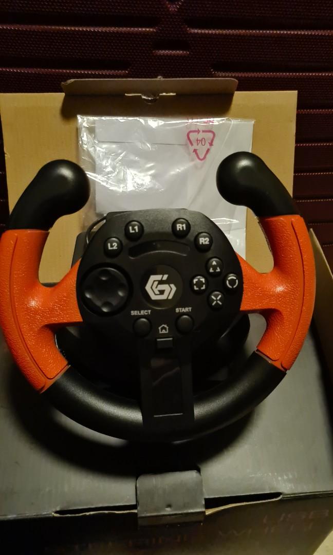 Usb Steering Wheel, Video Gaming, Gaming Accessories, Controllers on ...