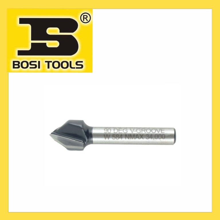 V Shape router bit, Commercial & Industrial, Construction Tools ...
