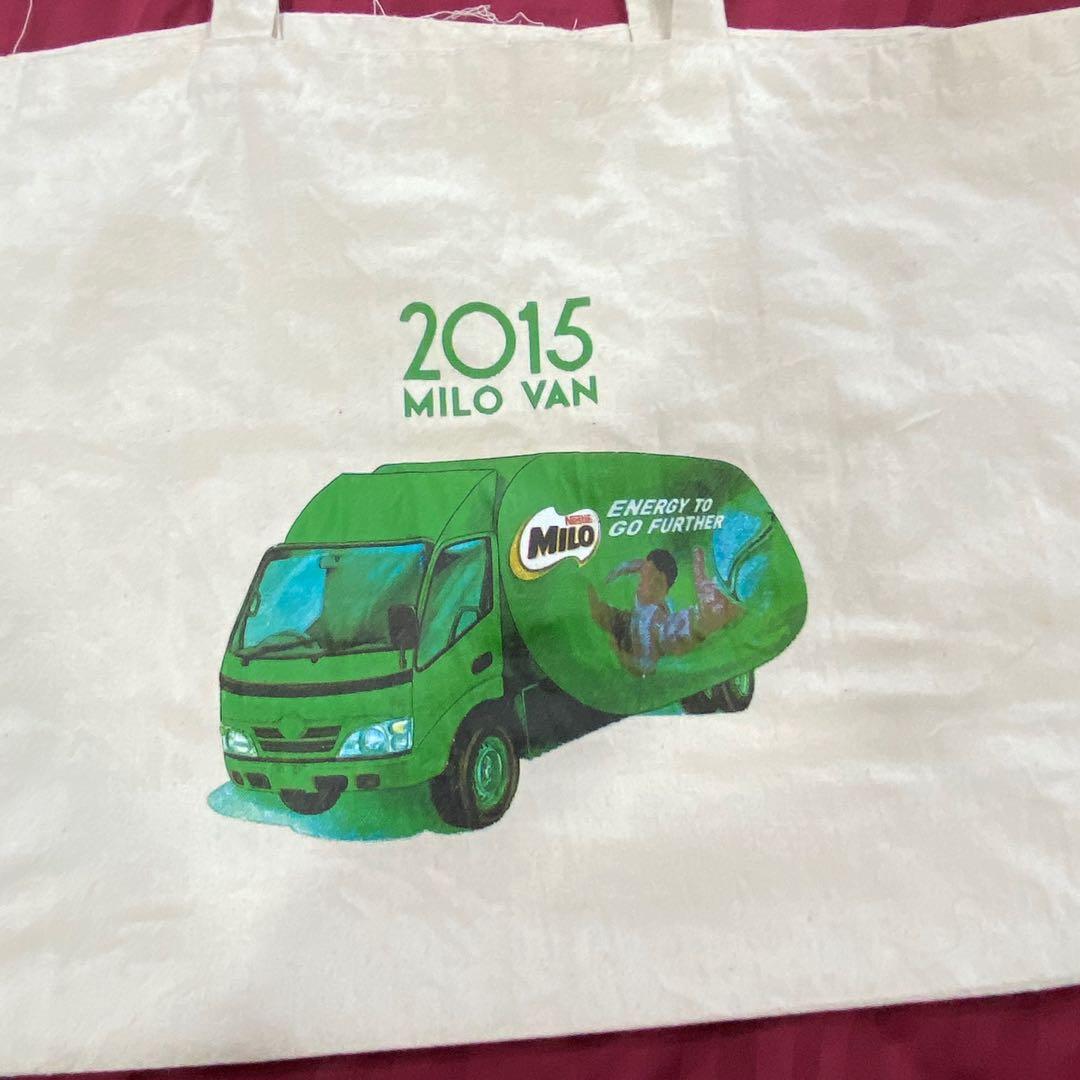 Vintage Milo canvas bag_ recycle bag, Luxury, Bags & Wallets on Carousell