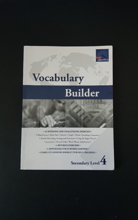 Vocabulary Builder Secondary Level 4, Hobbies & Toys, Books & Magazines ...