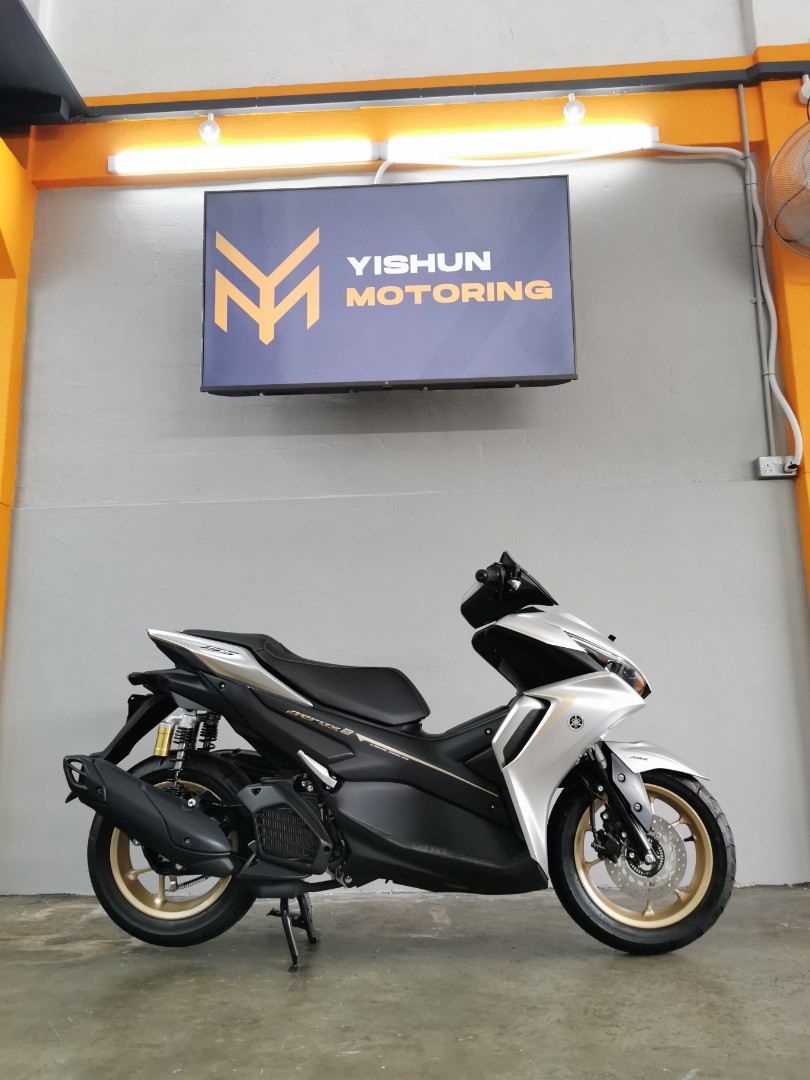 Yamaha Aerox Keyless 2021, Motorcycles, Motorcycles for Sale, Class 2B ...