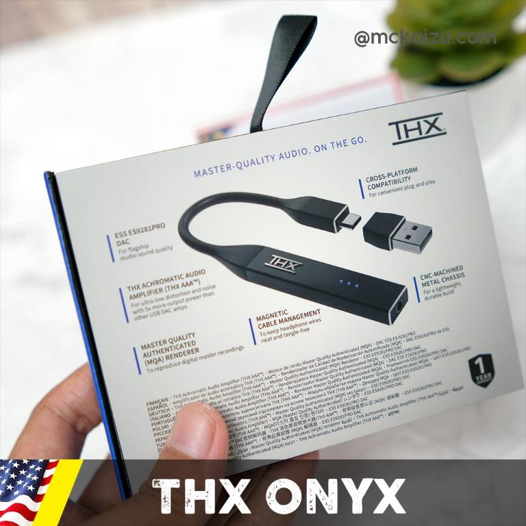 2021 THX Onyx™ Portable DAC Headphone Amplifier Support Windows, Mac ...