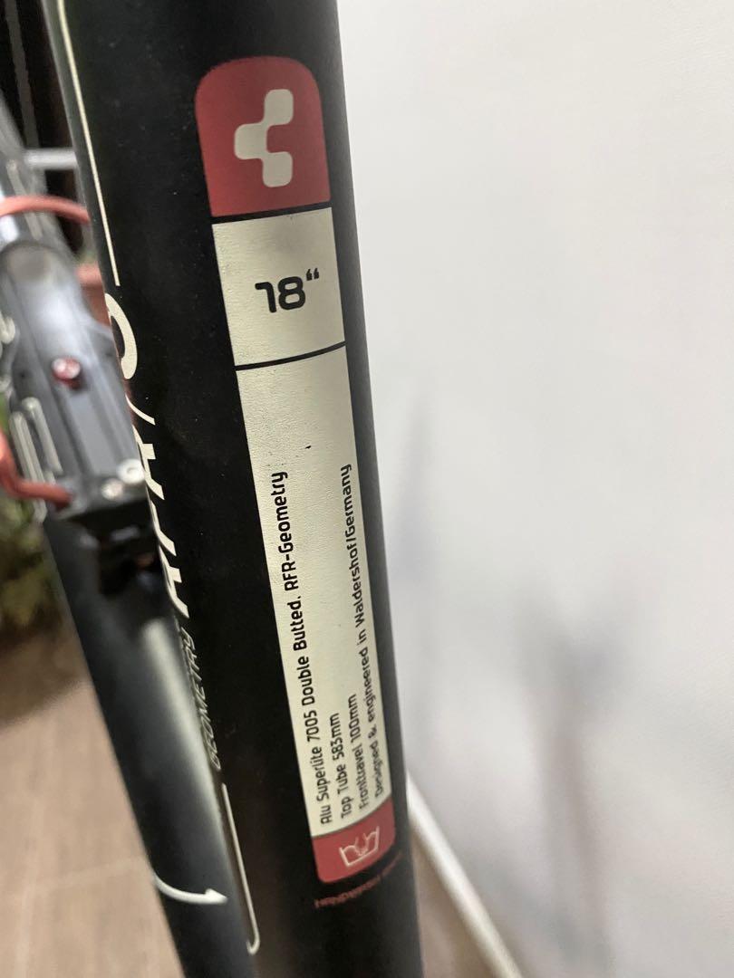 26” Cube LTD Black/Red Frame, Sports Equipment, Bicycles & Parts, Parts ...