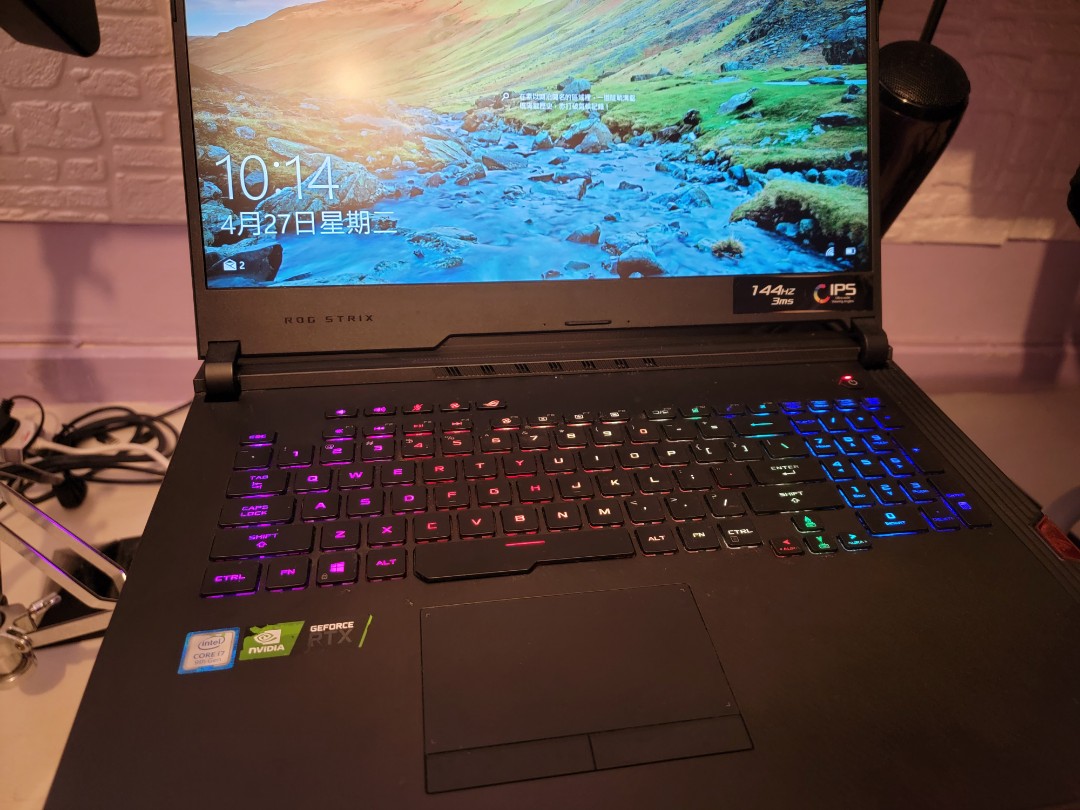 Asus ROG Strix III 17.3' 電競 Laptop RTX2060, 電腦＆科技, 手提電腦 - Carousell