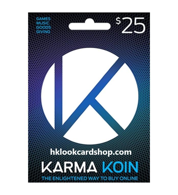 [預付卡專營] 美國 Karma Koin 預付卡 gift card Nexon game card 美服 點數卡 USD 25 美金, 電子遊戲, 遊戲機配件, 遊戲禮物卡及帳戶 ...