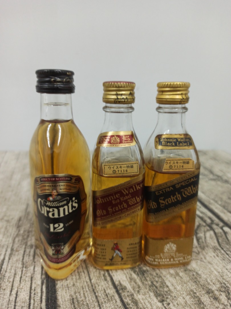 酒辦 x 3 scotch Whisky whiskey 蘇格蘭 威士忌 酒版, 嘢食 & 嘢飲, 酒精飲料 - Carousell