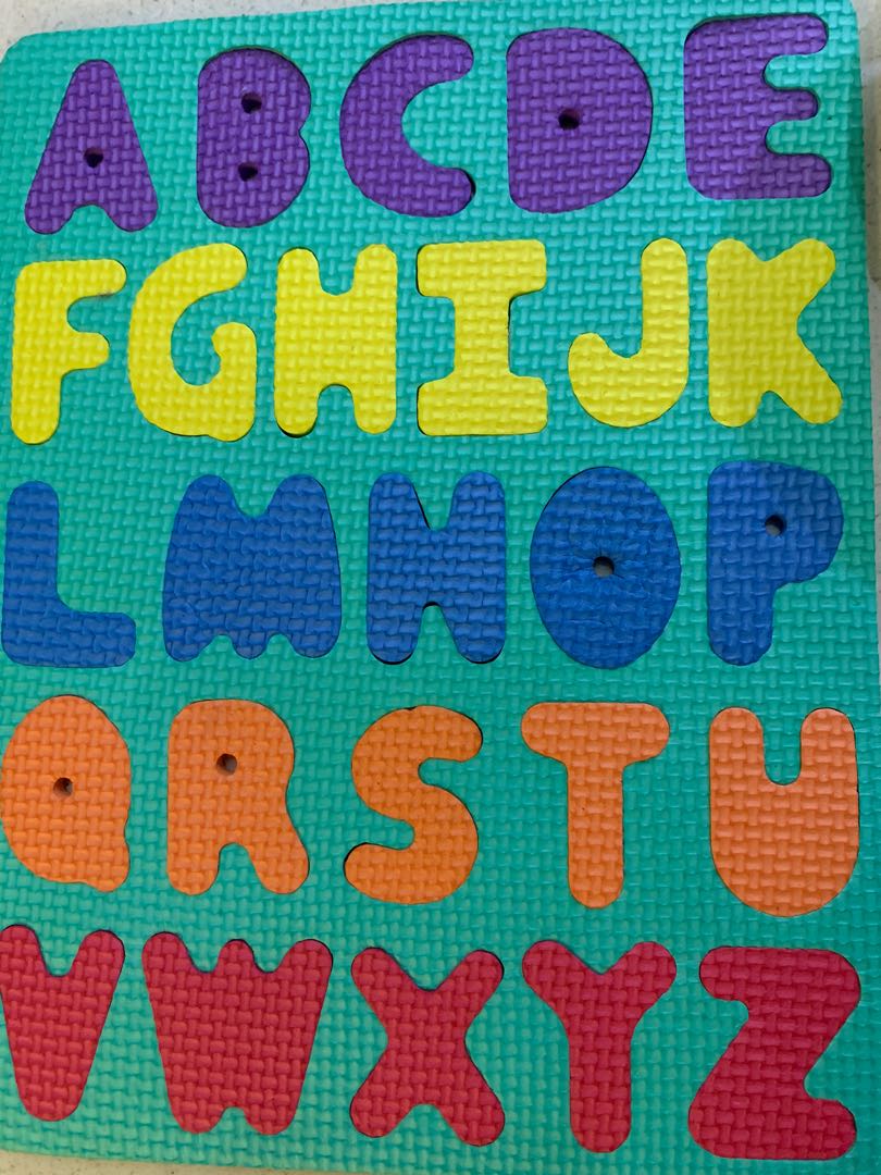 FREE mini ABC learning mat, Babies & Kids, Infant Playtime on Carousell