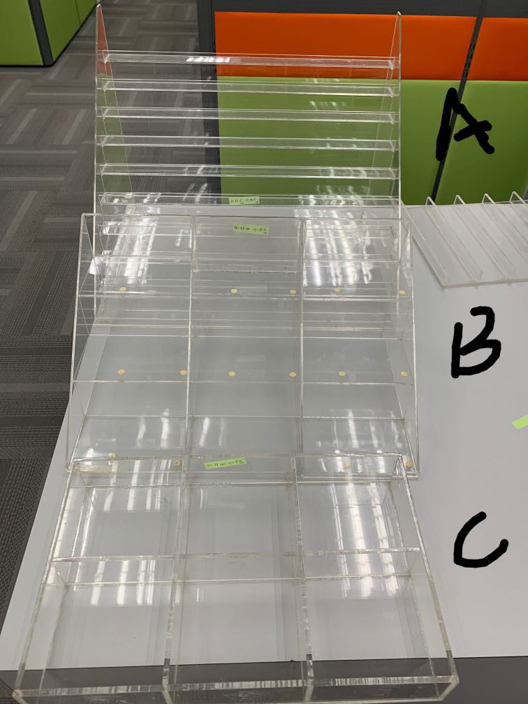 Acrylic display stands, Everything Else on Carousell