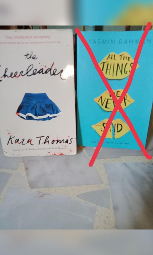 All the things we never said -yasmin rahman / the cheerleaders kaza ...