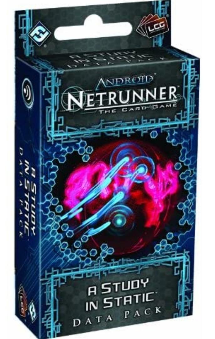 Android Netrunner Exp: A Study In Static, Hobbies & Toys, Toys & Games ...