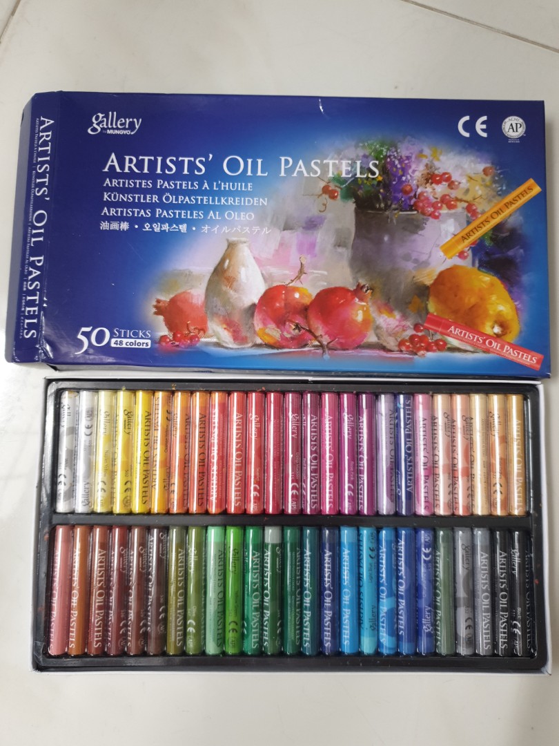 Artists' Oil Pastels-50, Hobbies & Toys, Stationery & Craft, Craft ...
