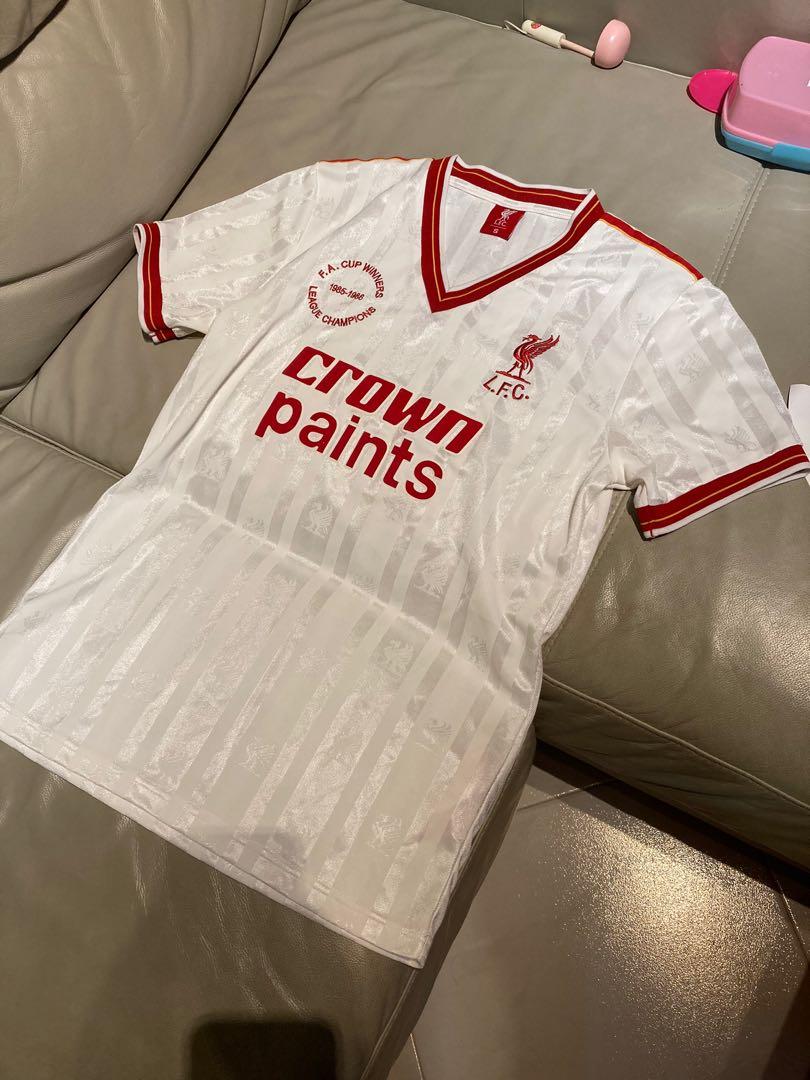 Authentic Liverpool Retro Kit (S), Men's Fashion, Activewear on Carousell