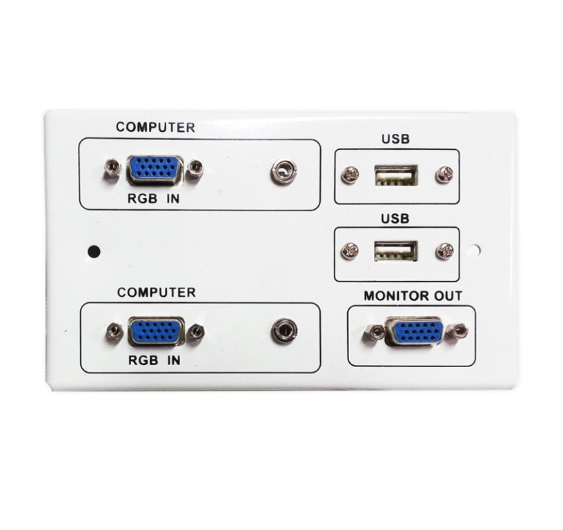 AV Wall Plate Panel, CRP-5, TV & Home Appliances, Electrical, Adaptors ...