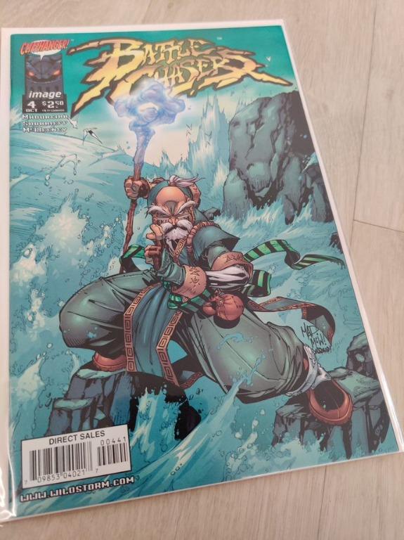Battle Chasers #4 (Image) (1998) - set of 4 with variant covers ...