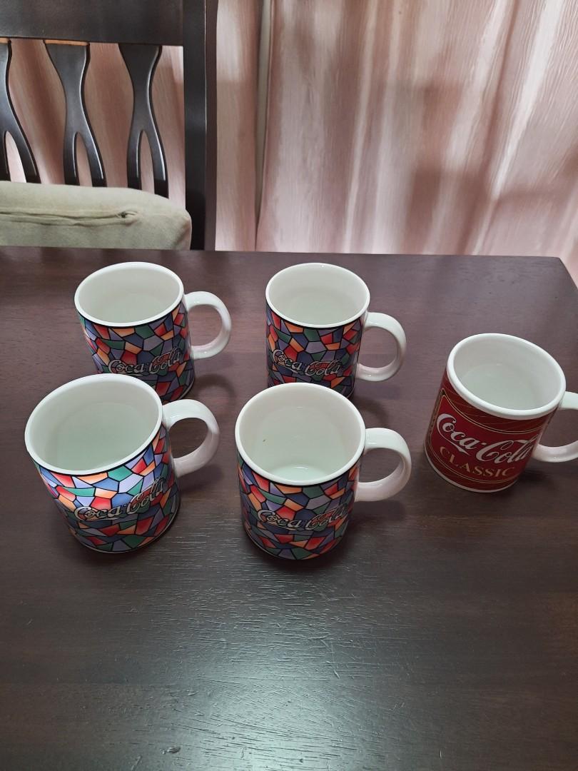 Coca Cola plates and mugs set, Furniture & Home Living, Kitchenware ...