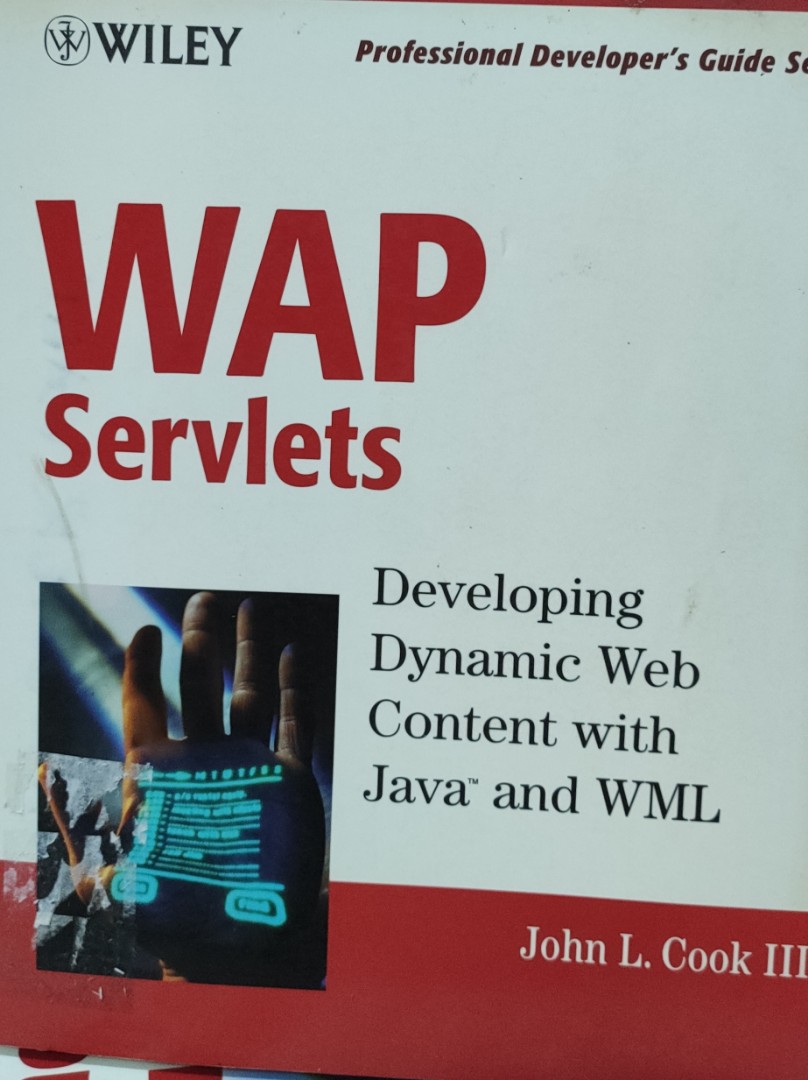 Computer book: WAP SERVLETS, Hobbies & Toys, Books & Magazines ...