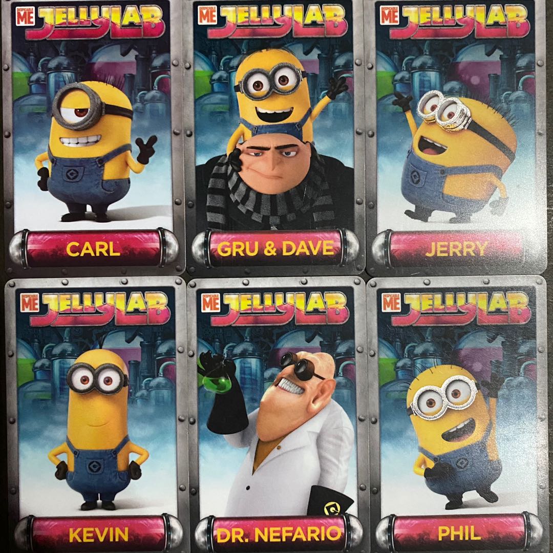 CPCM Minion Cards, Hobbies & Toys, Toys & Games on Carousell