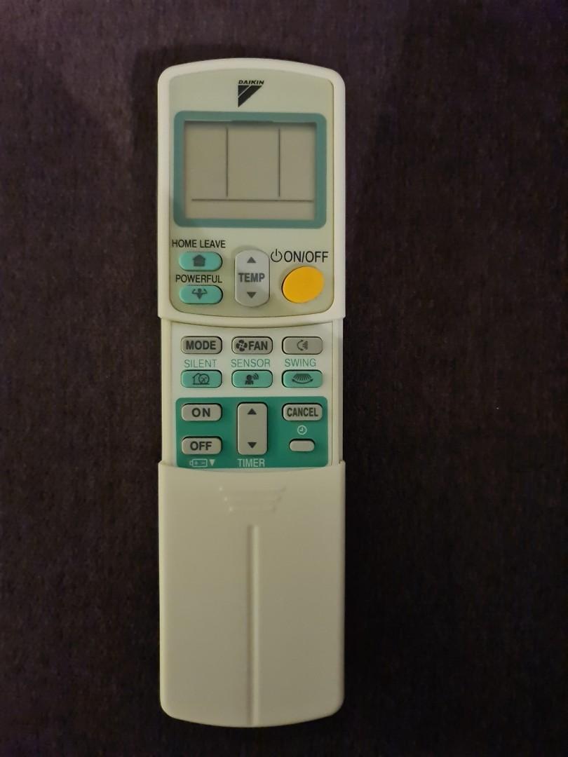 Daikin Remote Control, TV & Home Appliances, Air Conditioners & Heating ...