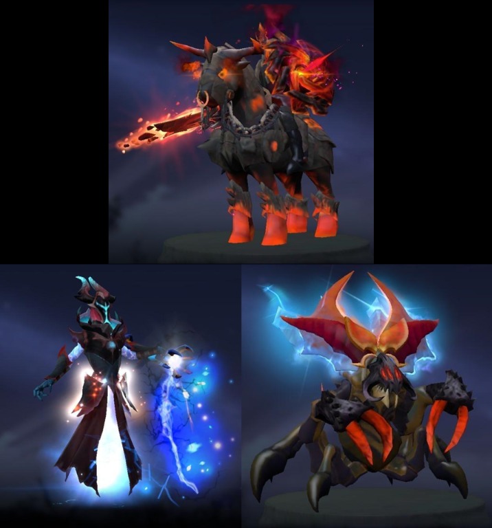 Dota 2 Immortal Items + Mythical Sets: Chaos Knight / Razor / Nyx ...