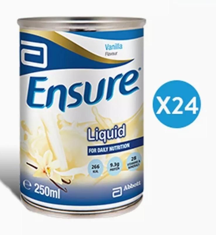 Ensure Ready to drink. 250ml. 24 tin per carton, Health & Nutrition, Health Supplements, Health ...